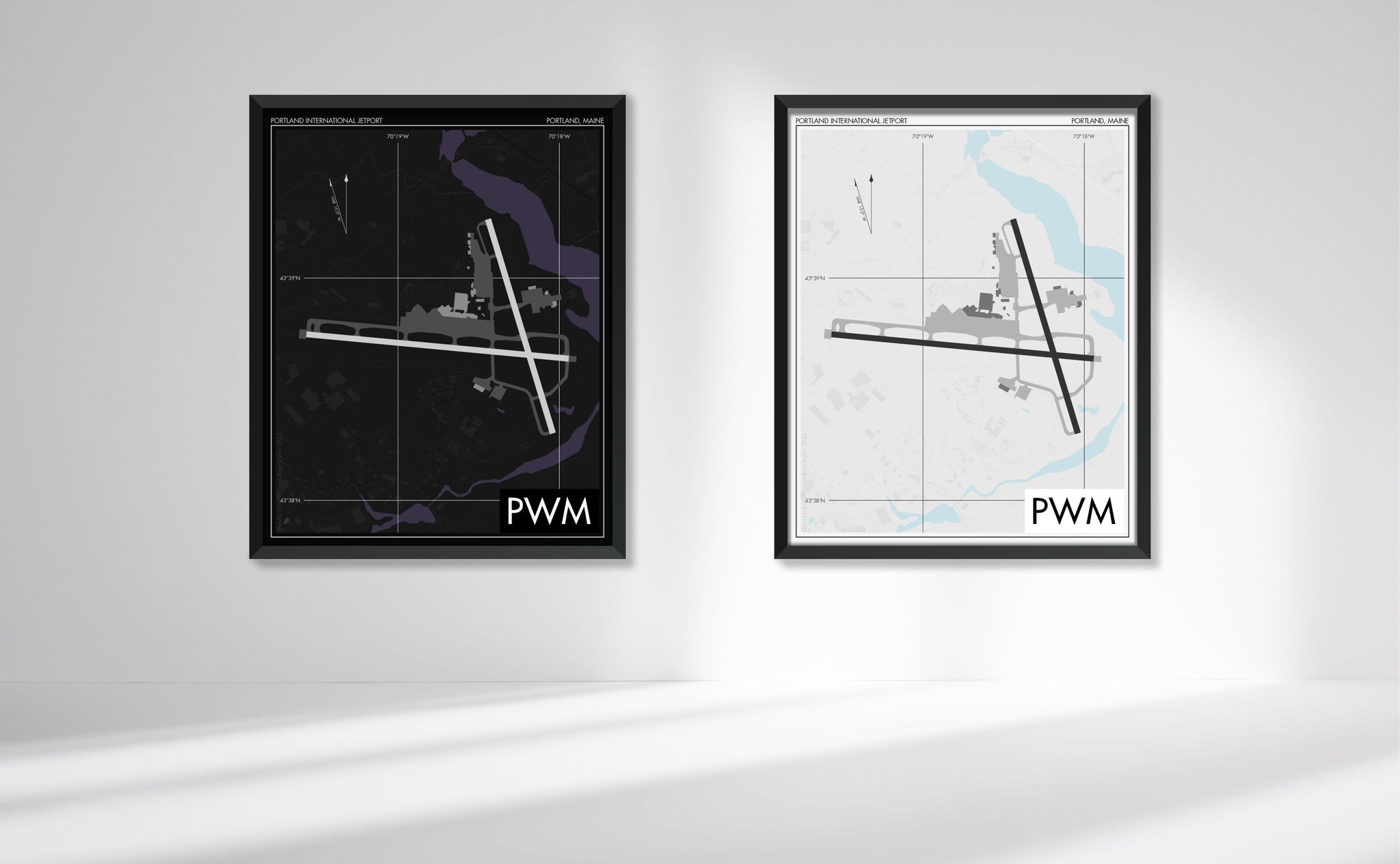 Portland International Jetport (PWM) Art Print